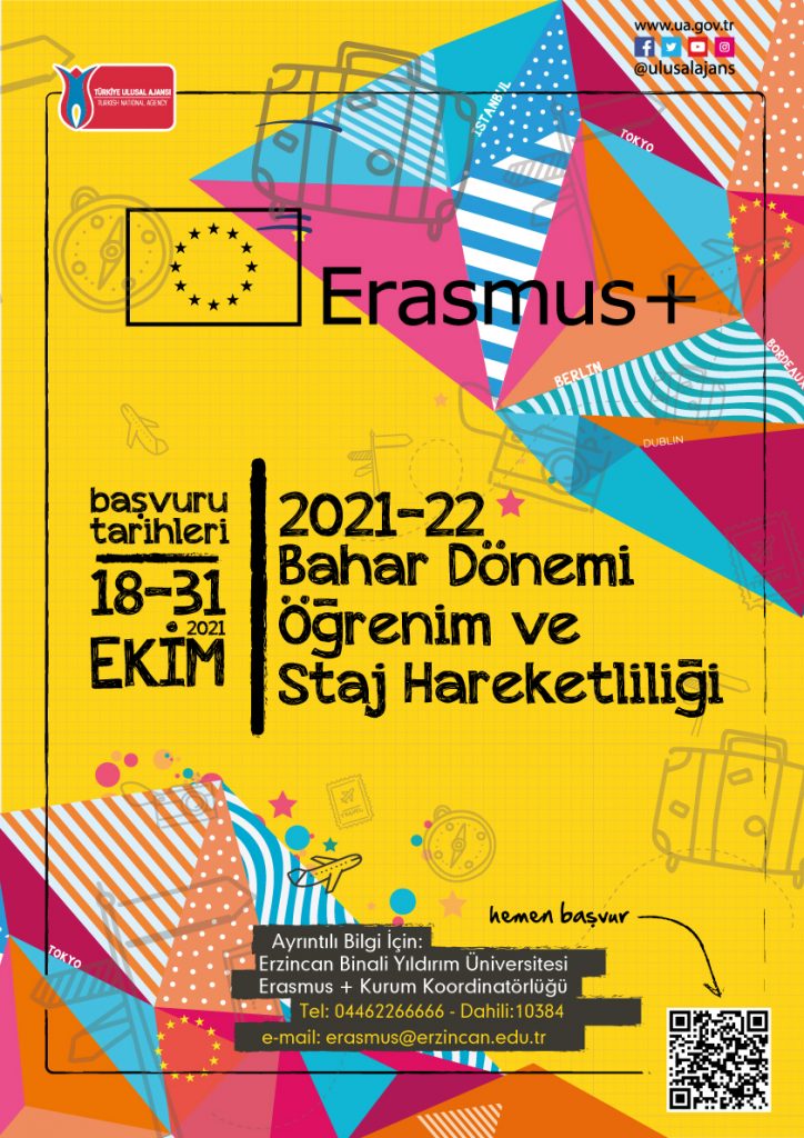 2021-22 Bahar Dönemi Erasmus Öğrenim ve Staj Hareketliliği Başvuruları ... 2021-22 Bahar Dönemi Erasmus Öğrenim ve Staj Hareketliliği Başvuruları ...
